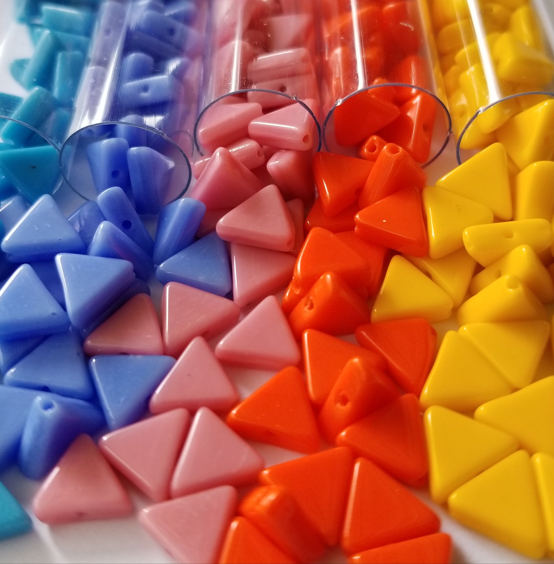 8mm Triangles! – Talisman Beads